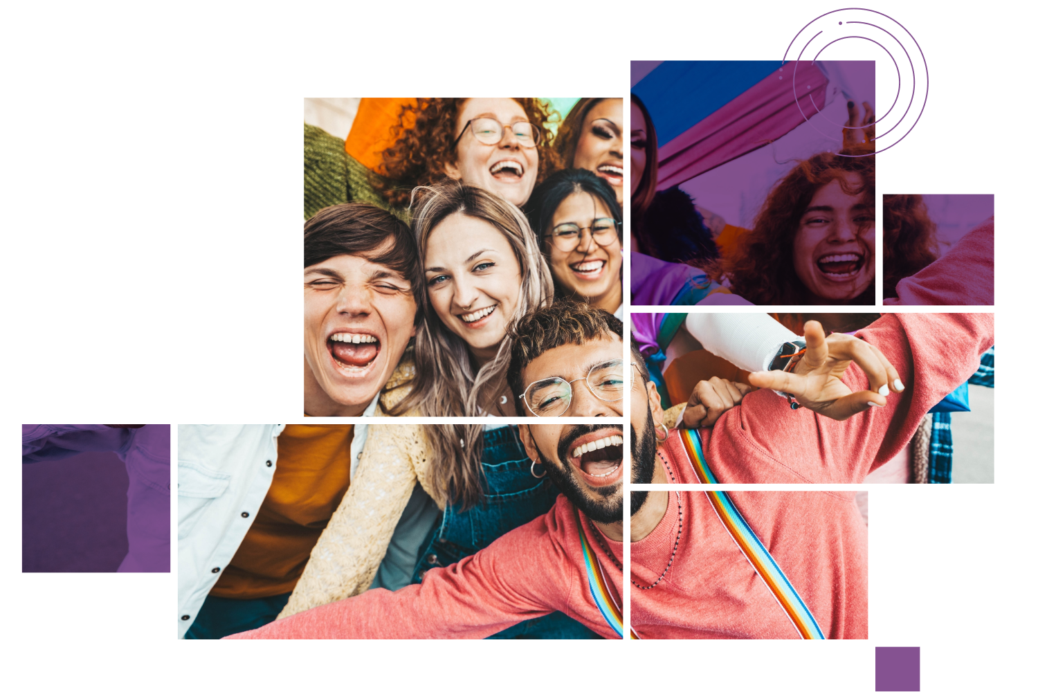 LGBTQ+ & Gender - Collage Group